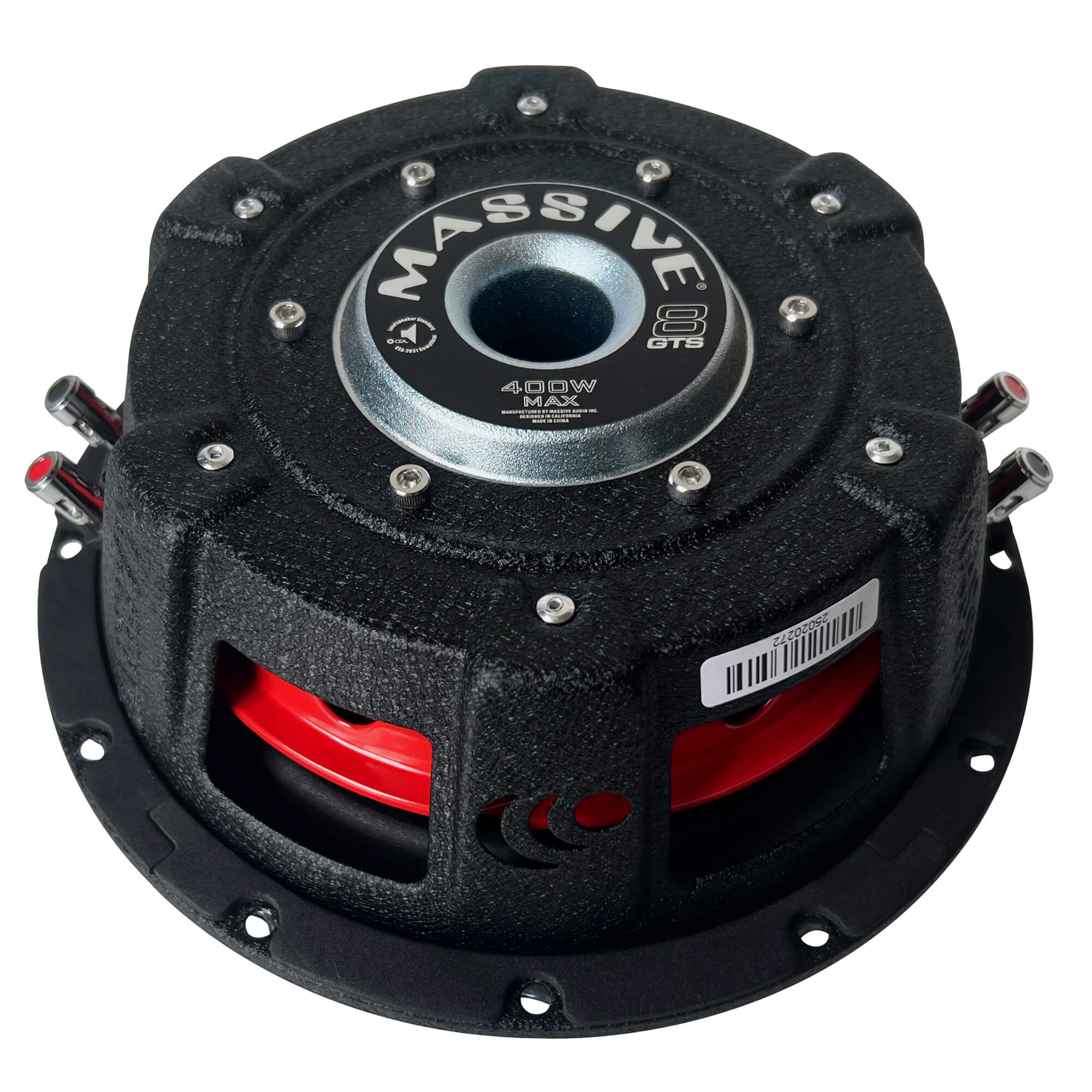 Massive Audio GTS8 subwoofer - SP Garage Verkkokauppa